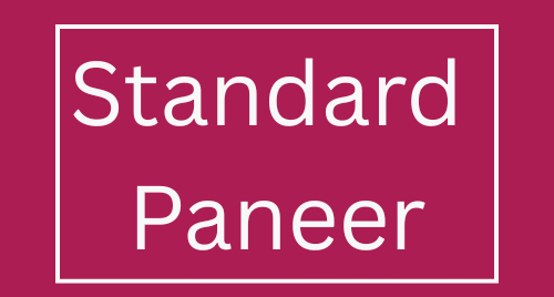 Frontpage - Standard Paneer